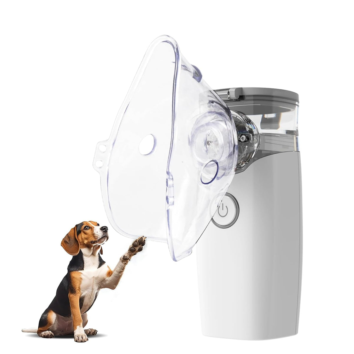 PUPCA Mesh Nebulizer for Dogs Handheld Steam Inhalers Nebulizer Machin